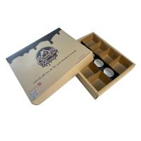 China 100% Recycled Brown Kraft Paper Platter Boxes with Dividers and Sauce Compartments - Custom Sizes, 500pcs MOQ, 10-Day Production for sale