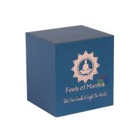 China Custom Logo Rigid Cardboard Sliding Drawer Jars Scented Paper Candle Gift Box with Insert for sale