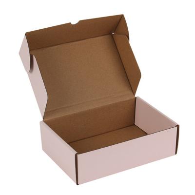 China Custom Recycled Cardboard Mailer Boxes 500pcs MOQ with 10-Day Production - Eco-Friendly Shipping Packaging for sale