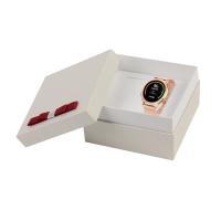 China Cardboard Fashionable Watch Gift Box Customizable With Pillow Insert for sale