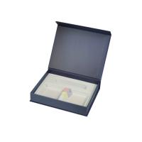 China Custom Book Shape Rigid Cardboard Magnetic Closure Gift Box Packaging With EVA Foam Insert for sale