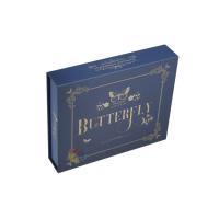 China Custom Book Shape Rigid Cardboard Magnetic Closure Gift Box Packaging With EVA Foam Insert for sale