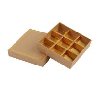 China Customizable Recyclable Gold Foil Food Paper Gift Box for Candy Chocolate 500pcs MOQ for sale