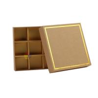 China Customizable Recyclable Gold Foil Food Paper Gift Box for Candy Chocolate 500pcs MOQ for sale