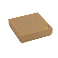 China Customizable Recyclable Gold Foil Food Paper Gift Box for Candy Chocolate 500pcs MOQ for sale