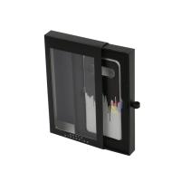 China Custom Recyclable Electronic Packaging Box with Sliding Drawer & Clear Window - 500pcs MOQ, 10-Day Production for sale