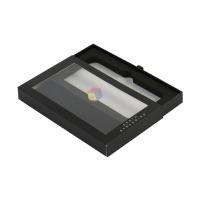 China Custom Recyclable Electronic Packaging Box with Sliding Drawer & Clear Window - 500pcs MOQ, 10-Day Production for sale