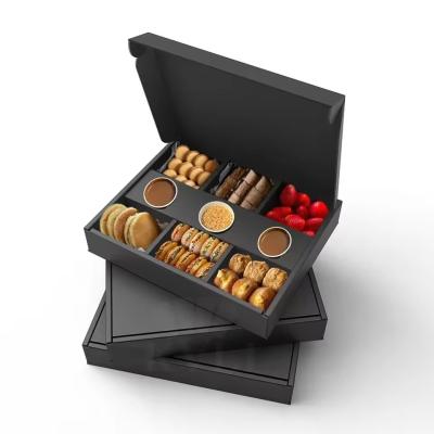China Food Grade Kraft Paper Sushi Cookies Delivery Box with Custom Size 500pcs MOQ and Logo Printing for sale