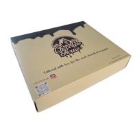 China Food Grade Kraft Paper Sushi Cookies Delivery Box with Custom Size 500pcs MOQ and Logo Printing for sale
