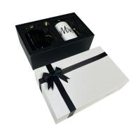 China Custom Hot Stamp Logo Coffee Mug Shipping Boxes Handmade With Foam Insert for sale