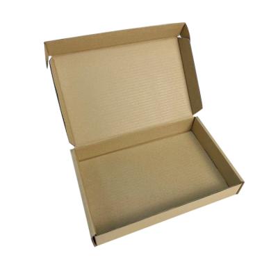 China Customizable Gift Paper Box Brown CDR File Kraft Corrugated Mailer Boxes Versatile for sale