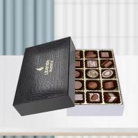 China Custom Crocodile Paper Baklava Sweet Box with Gold Stamping 157gsm Coated Paper for sale