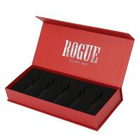 China Custom Book Shape Magnetic Cosmetic Gift Box 100ml Eco-Friendly Paper Packaging for sale