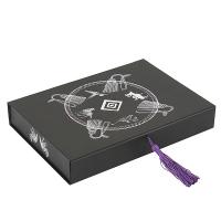 China Custom Scarf Packaging Box with Magnetic Closure - 157gsm Paper & 1500gsm Cardboard, 389g Weight, OEM Available for sale