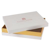 China Custom Rigid Cardboard T-Shirt Box 157gsm Paper 1500gsm Cardboard with Lid and Base for Apparel Packaging for sale