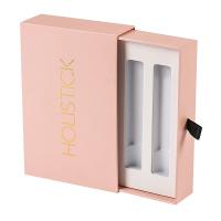 China Moisture Proof Custom Lip Gloss Packaging Sliding Drawer Environmental Friendly for sale