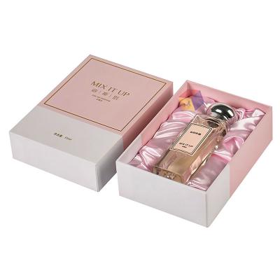 China Handmade Cosmetic Paper Box 30ml Perfume Bottle Gift Box Recyclable for sale