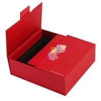 China Double Door Cosmetic Paper Box Magnetic Luxury Perfume Box Packaging for sale
