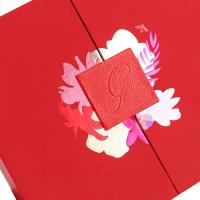 China Double Door Cosmetic Paper Box Magnetic Luxury Perfume Box Packaging for sale