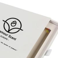 China Compact Cosmetic Lip Gloss Packaging Versatile Pull Out Drawer Rigid Cardboard Box for sale