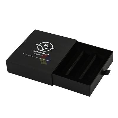 China Custom Lipstick Sliding Drawer Packaging Box with Foam Tray - 500pcs MOQ, 10-Day Production for sale