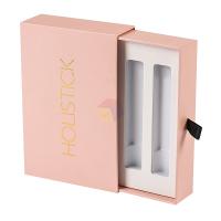 China Custom Recyclable Sliding Drawer Cosmetic Packaging Box with Plastic Tray - 500pcs MOQ, 10-Day Production for sale