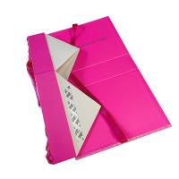 China Magnetic Folding Hair Extension Packaging Box with Silk Satin Lining - 157gsm Paper & 1200gsm Cardboard Construction for sale