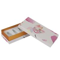 China Custom Logo Rigid Paper Gift Box Set for Cosmetic Essential Oil 157gsm Coated Paper for sale