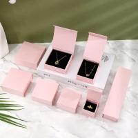 China Custom Rigid Jewelry Packaging Box with Magnetic Closure - 500pcs MOQ, 10-Day Production, Eco-Friendly Materials for sale