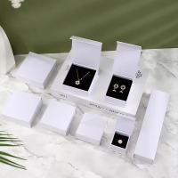 China Custom Rigid Jewelry Packaging Box with Magnetic Closure - 500pcs MOQ, 10-Day Production, Eco-Friendly Materials for sale