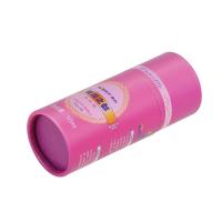 China Biodegradable Cylinder Cosmetic Skincare Cardboard Round Paper Tube Packaging Box Custom Print 50mm for sale