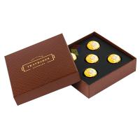 China Custom Logo Paper Candy Chocolate Box Packaging with Plastic Divider - 500pcs MOQ, 10-Day Production for sale