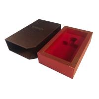 China Luxury Custom Hot Foil Logo Pull Out Drawer Cardboard Gift Perfume Packaging Box For 30ml 50ml Bottle With Insert for sale