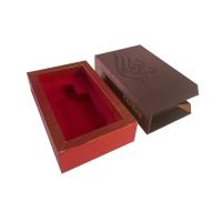 China Luxury Custom Hot Foil Logo Pull Out Drawer Cardboard Gift Perfume Packaging Box For 30ml 50ml Bottle With Insert for sale