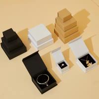 China Custom Book Shape Magnetic Jewelry Box Packaging with Logo - 500pcs MOQ, 10-Day Production for sale