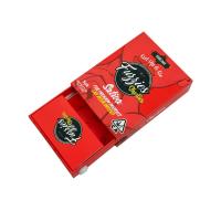 China Custom Sliding Cardboard Cigarette Packaging with Paper Tray - Child-Resistant Pre-Roll Box 500pcs MOQ for sale
