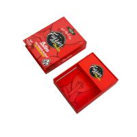 China Custom Sliding Cardboard Cigarette Packaging with Paper Tray - Child-Resistant Pre-Roll Box 500pcs MOQ for sale