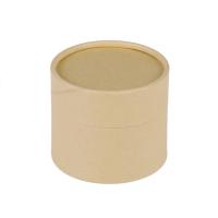 China Wholesale Recycled Kraft Paper Tube Packaging Boxes for Candle Cylinder Gift Packing Custom Size for sale