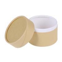 China Wholesale Recycled Kraft Paper Tube Packaging Boxes for Candle Cylinder Gift Packing Custom Size for sale