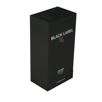 China Customized Luxury Rigid Cardboard Paper Boxes For Men'S Perfumes Packaging With EVA Foam Insert for sale