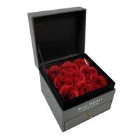 China Custom Luxury Gift Box Packaging with Drawer for Lipstick Valentine Hard Cardboard Paper for sale