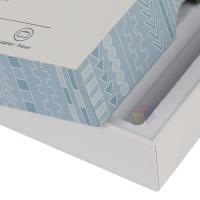 China Custom Rigid Cardboard Gift Boxes with Eva Foam Insert 500pcs MOQ Eco-Friendly for sale