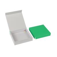 China Custom Logo Rigid Cardboard Magnetic Gift Box Book Shape Eco Friendly Packaging 500 Pcs MOQ for sale