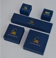 China Custom Magnetic Closure Jewelry Box 500pcs MOQ With Logo Printing - Eco-Friendly Gift Packaging for sale