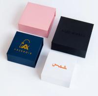 China Custom Magnetic Closure Jewelry Box 500pcs MOQ With Logo Printing - Eco-Friendly Gift Packaging for sale