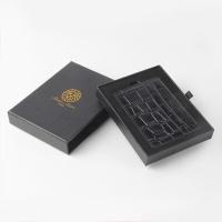 China Luxury Black Pull Out Drawer Packaging Box Custom Logo - 500pcs MOQ, 10-Day Production, Eco-Friendly Materials for sale