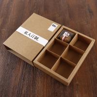 China Custom Recycled Paper Food Packaging Box with Dividers - 500pcs MOQ, 10-Day Production, Eco-Friendly Materials for sale