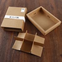 China Custom Recycled Paper Food Packaging Box with Dividers - 500pcs MOQ, 10-Day Production, Eco-Friendly Materials for sale