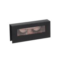 China Custom Magnetic Close Eyelashes Box Packaging with PVC Window - 500pcs MOQ, 10-Day Production, Eco-Friendly Materials for sale