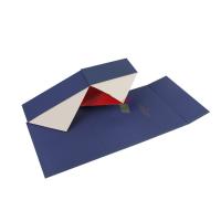 China Custom Collapsible Folding Rigid Cardboard Gift Box with Magnetic Closure 100% Eco-Friendly for sale